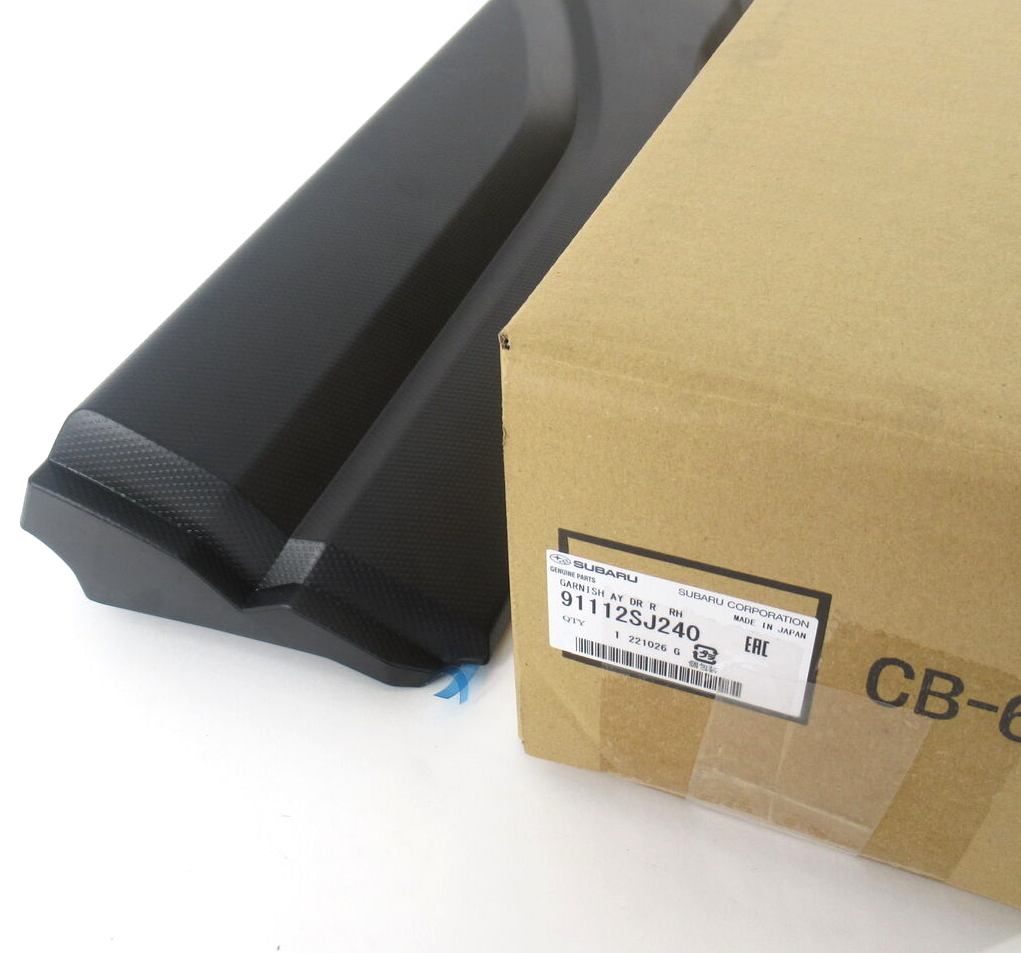 Genuine OEM Subaru 91112SJ240 Passenger RH Lower Door Molding 2019-2021 ...