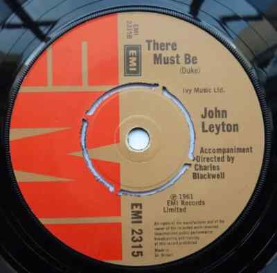 John Leyton Johnny Remember Me Vinyl Single 7inch EMI | eBay.de