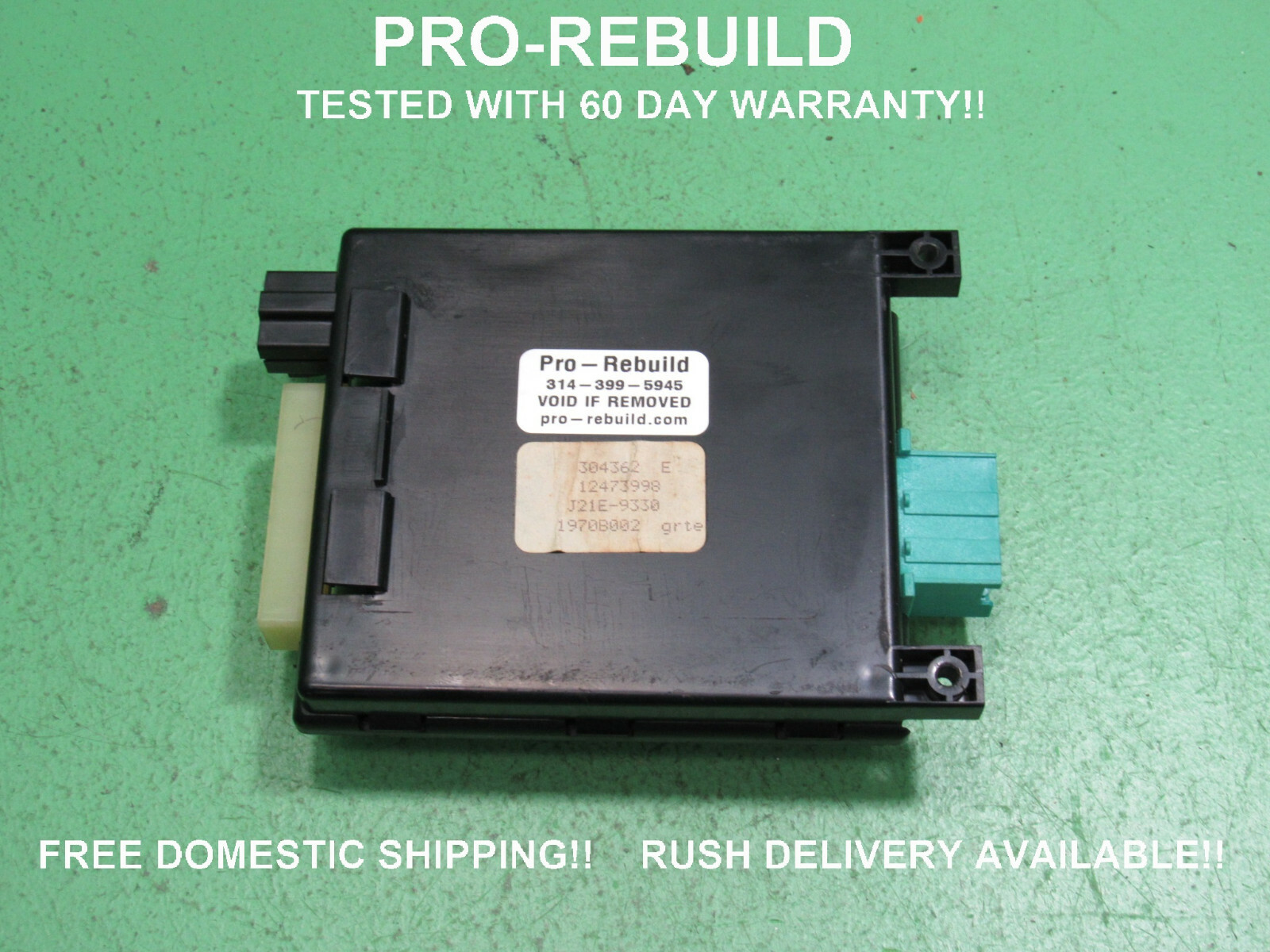 12473998 SILVERADO YUKON TAHOE SIERRA POWER SEAT CONTROL MEMORY MODULE ...