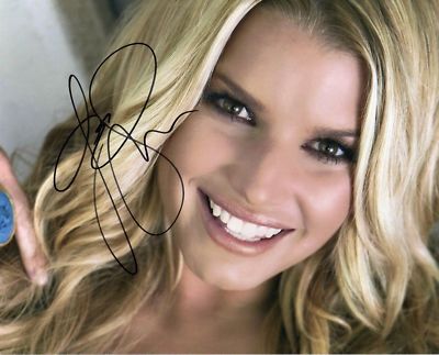 JESSICA SIMPSON AUTOGRAPHED SIGNED A4 PP POSTER PHOTO PRINT 11 | eBay UK