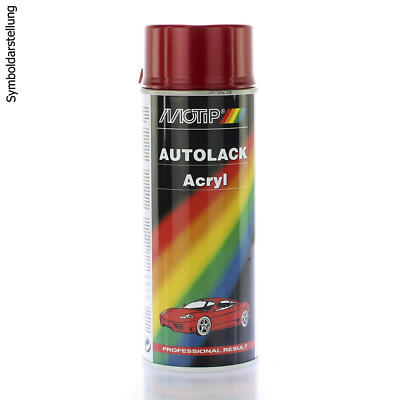 Original MOTIP Kombinationslack Autolack Lackspray Metallic rot 400ml ...