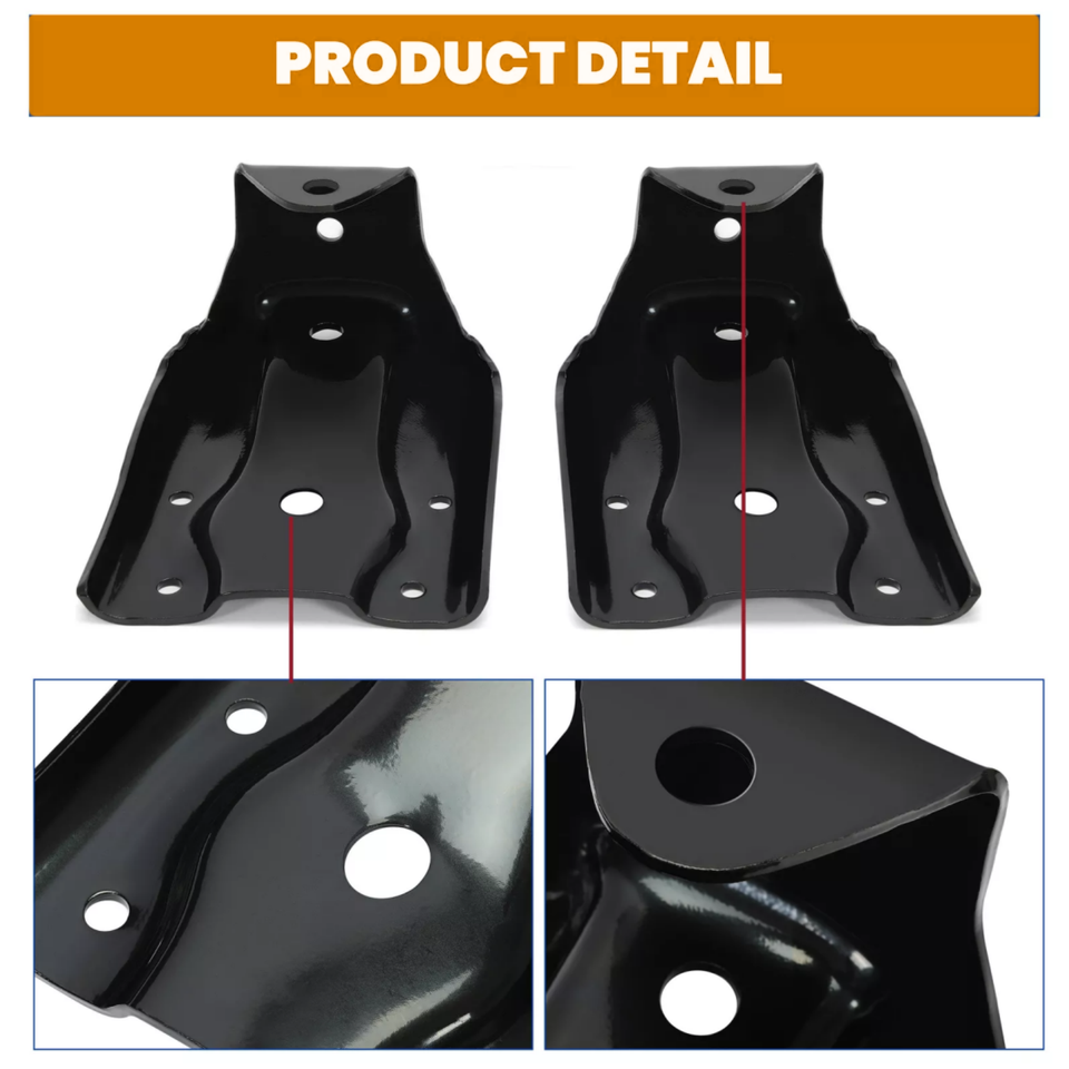 Image not found Rear Leaf Spring Hanger Bracket and Shackle Kit for ...