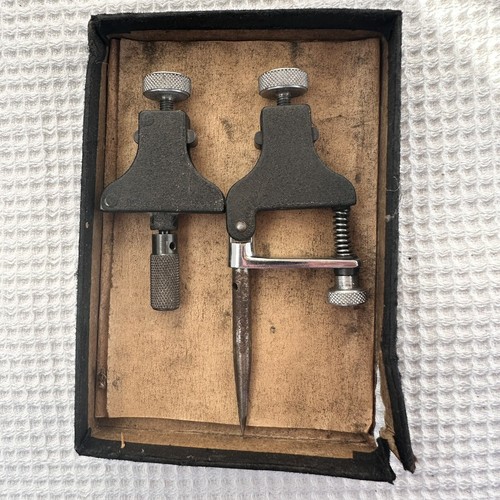 Vintage L.S. Starrett No. 50A Adjustable Trammel Points Set | eBay