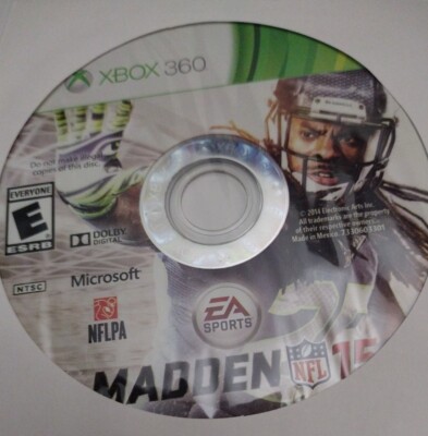 Madden NFL 15 (Microsoft Xbox 360 disc only, 2014) 14633733068| eBay