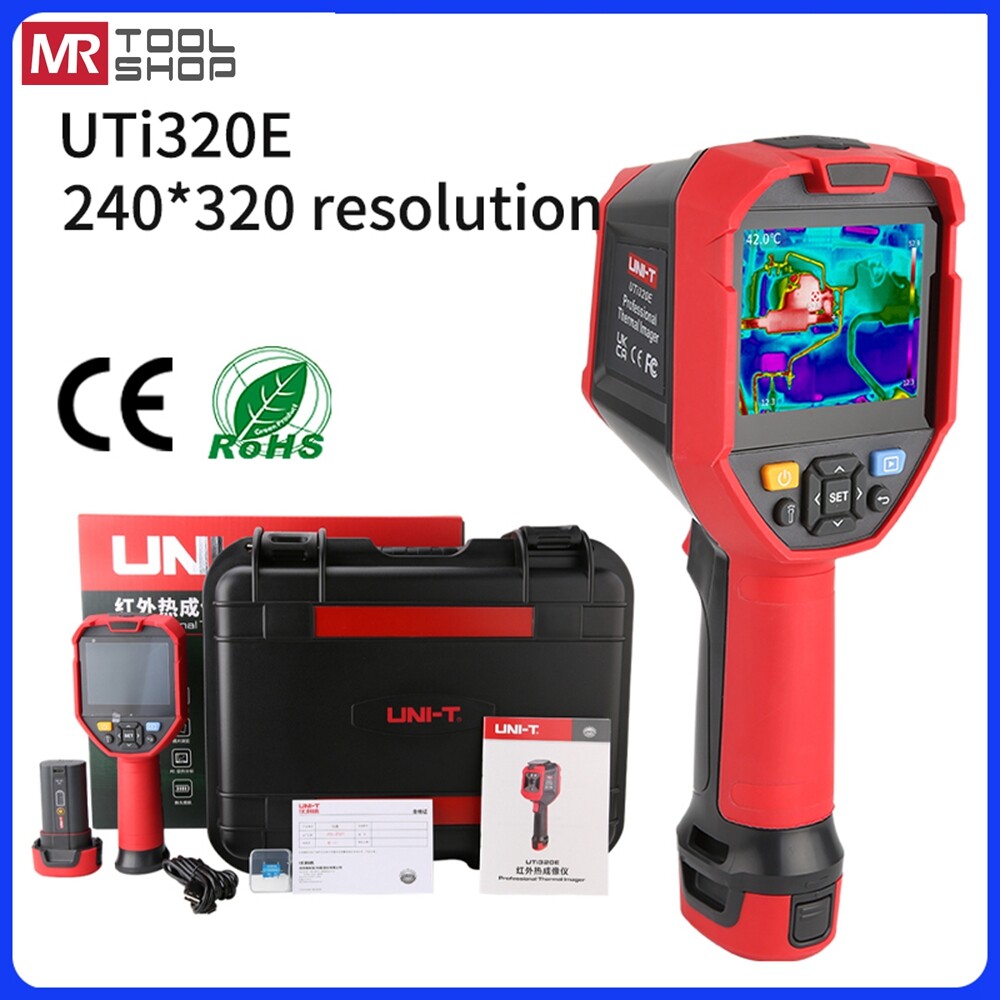 UNI-T UTi320E Infrared Thermal Imager IR Camera PC Software Analyzer ...