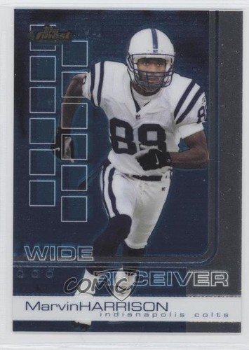 2002 Topps Finest Marvin Harrison #23 HOF | eBay