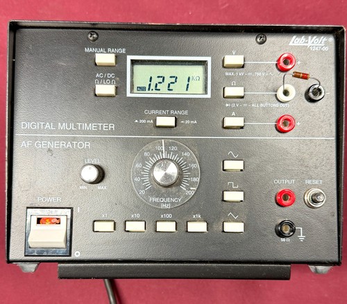 Lab-Volt Model 1247-00 Digital VM and Generator - Working | eBay