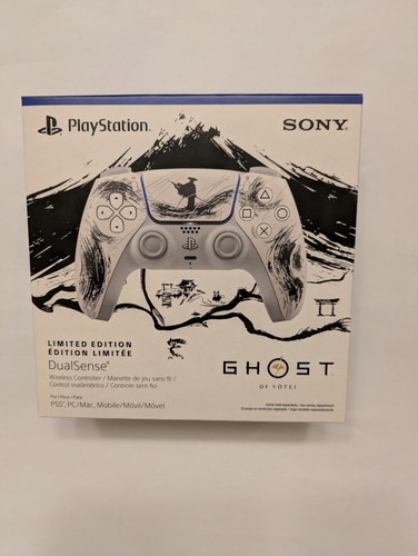Sony Playstation 5 PS5 DualSense Controller Ghost of Yotei Black ...