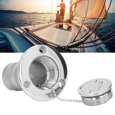 (6) 316 Stainless Steel Water Injection Port Keyless Design Fixed ...