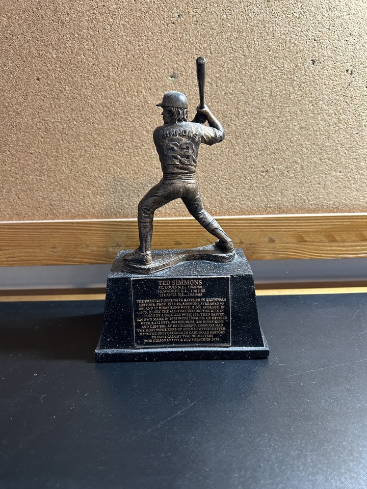St. Louis Cardinals Ted Simmons Statue SGA Giveaway Brand New No Box | eBay