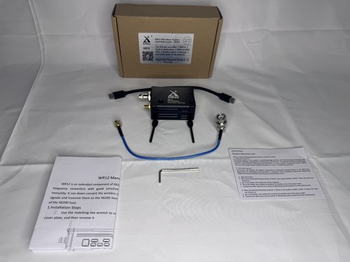 XIEGU WR12 Wide-Band Receiver for X6200 SDR Radio Open Box Complete | eBay