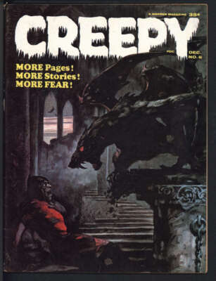 CREEPY #6 5.0 // FRANK FRAZETTA COVER HORROR MAGAZINE 1965 | eBay