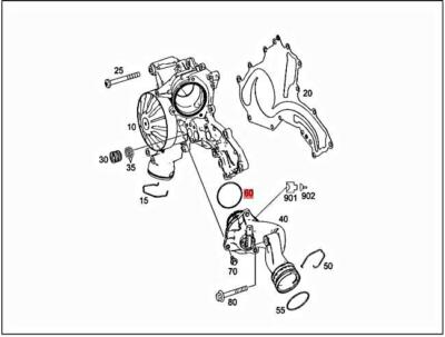 Genuine MERCEDES Elastomer molded seal 2782010280 | eBay