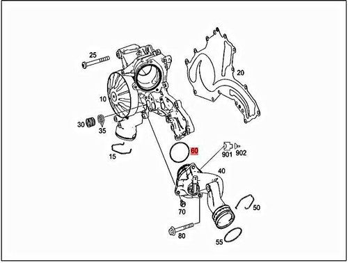 Genuine MERCEDES Elastomer molded seal 2782010280 | eBay