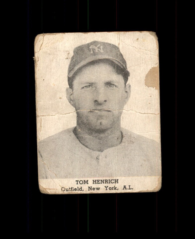 1947 (D323) TIP - TOP Bread Baseball Cards - U Pick - Complete Your Set ...