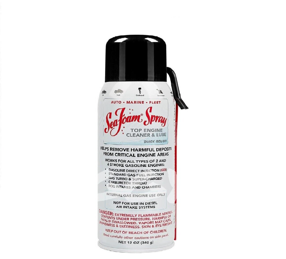 Sea Foam Spray SS14 Top Engine Cleaner and Lube 12oz For Gasoline ...