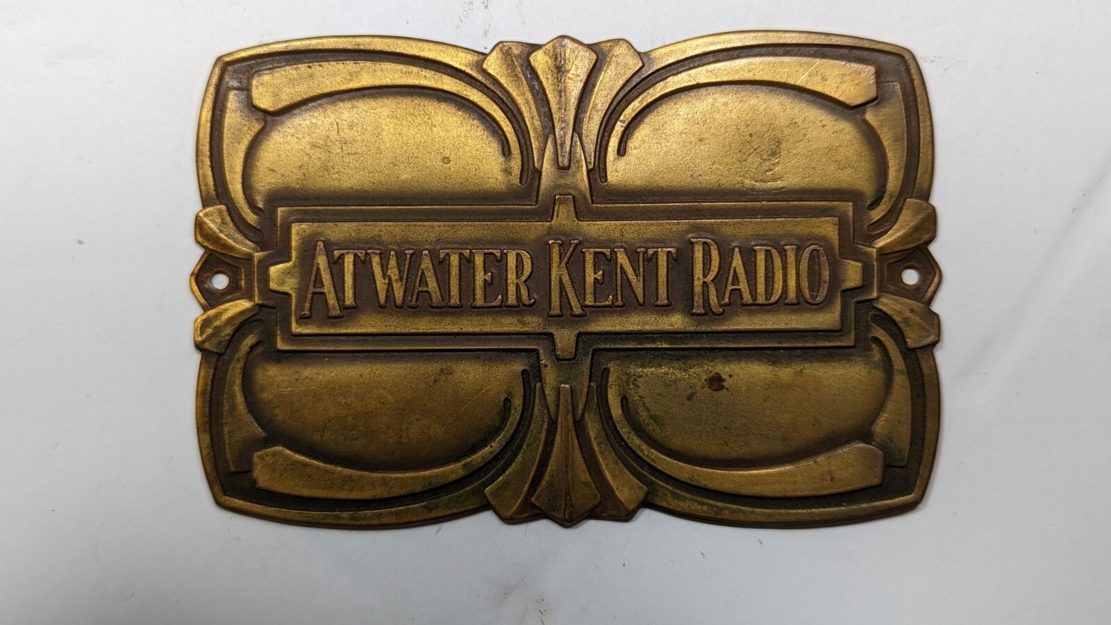 Atwater Kent Radio Model 46 Parts Dial 4622 Brass Tag Hardware Lot ...