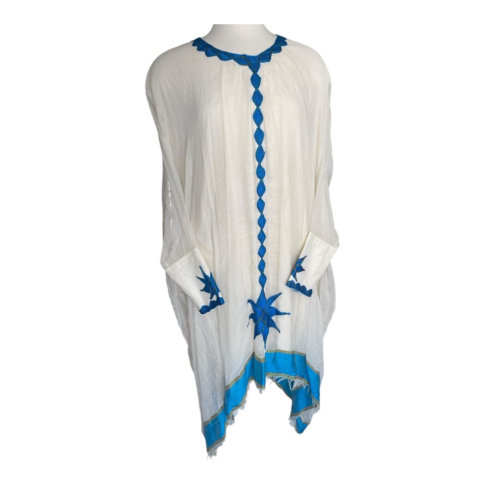 Ethiopian Habesha Traditional Kemis Tebebe, simple African Dress, Gift ...