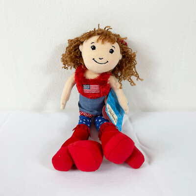 A178 Groovy Girls Vanessa Girl Doll American Plush 12" Stuffed Toy ...