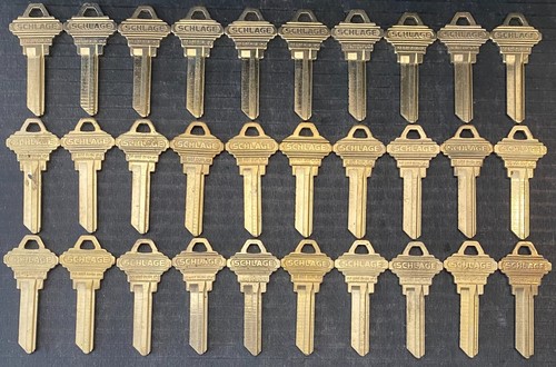 30x Schlage Key Blanks 1246 Keyway 6 Pin Stamped DO NOT DUPLICATE FREE ...