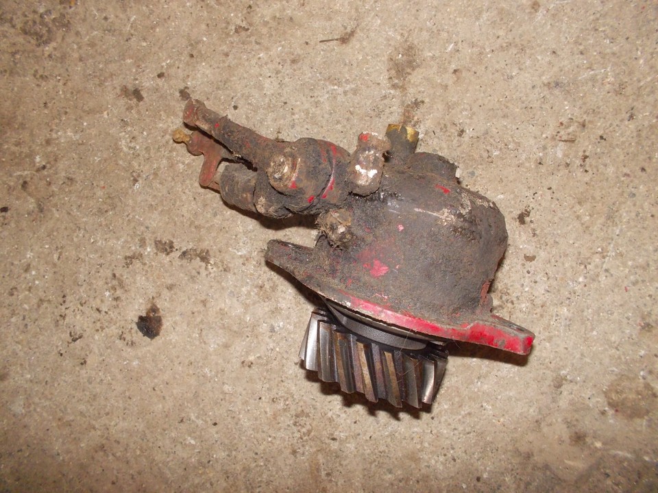 Ford 8N Tractor front mount distributor governor assembly case linkage ...