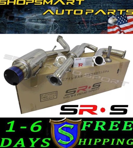 SRS TYPE-R1 CATBACK EXHAUST SYSTEM MITSUBISHI ECLIPSE 95-99 GST TALON ...