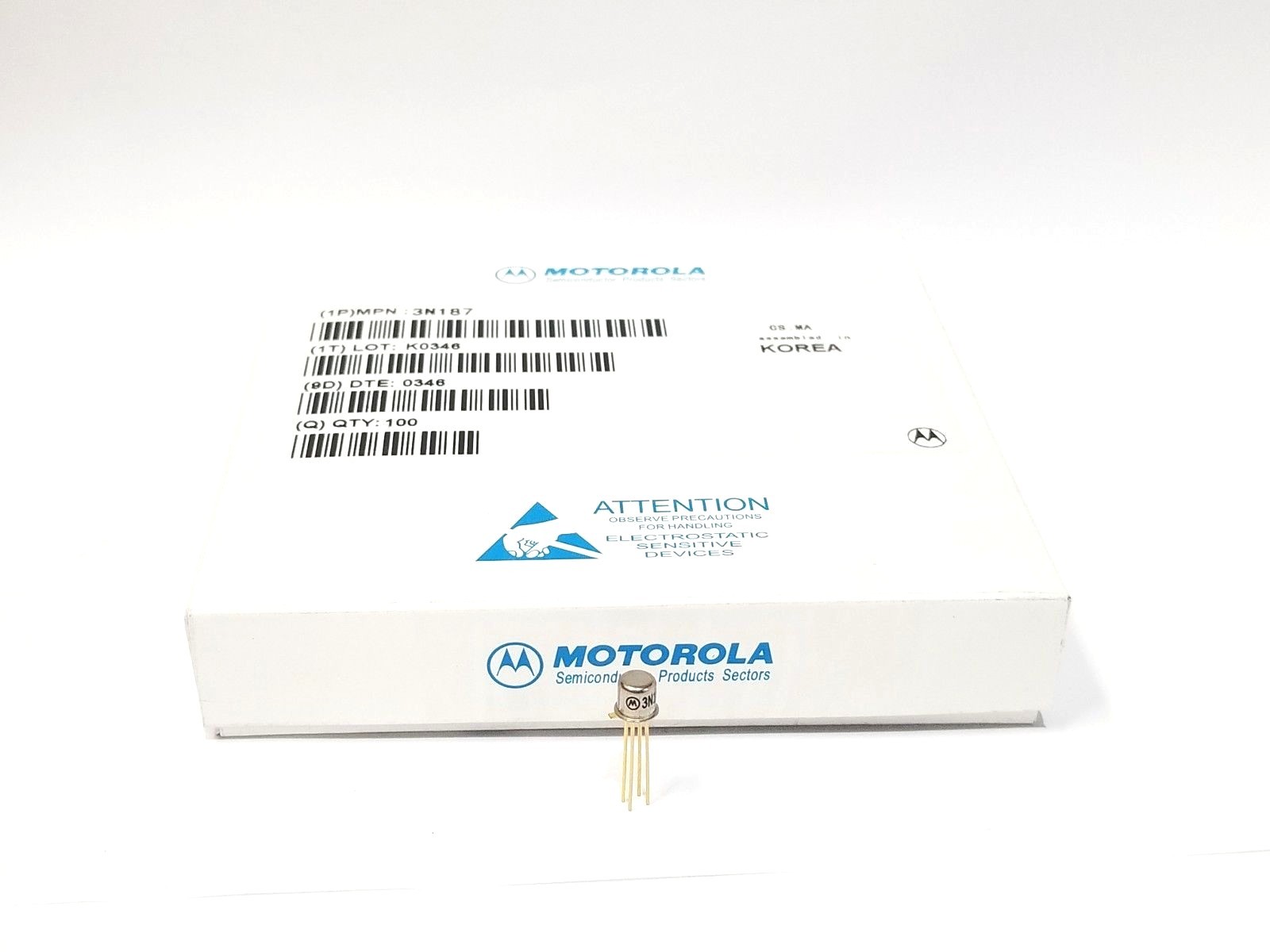 3N187 3n 187 Transistor N-Channel Mosfet - Case: TO72 New Original ...