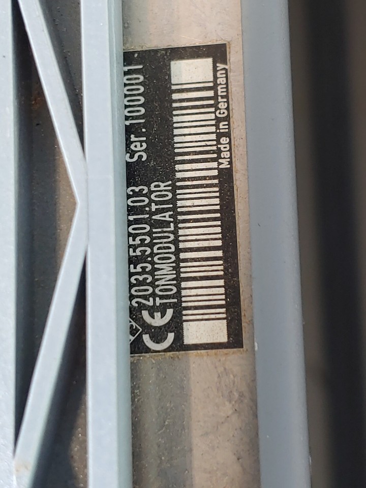 Rohde & Schwarz 2051.7005.29 TV Sender Transmitter Exciter Add on Rack ...