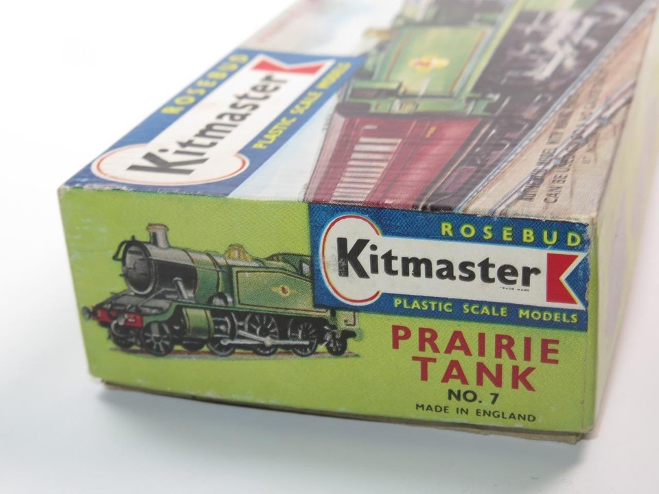 VINTAGE KITMASTER OO/HO MODEL RAILWAY KIT No 7 Prairie Tank Steam Loco ...