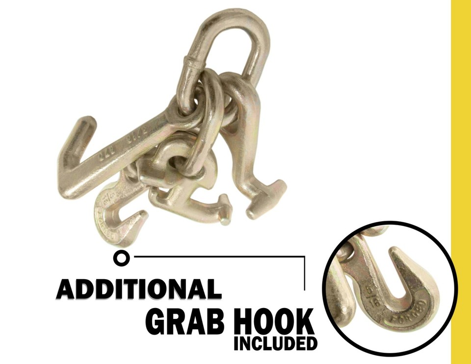 RTJ G Cluster Hook Wrecker Tow Truck Chain Car Towing 5,400 LBS Grade ...