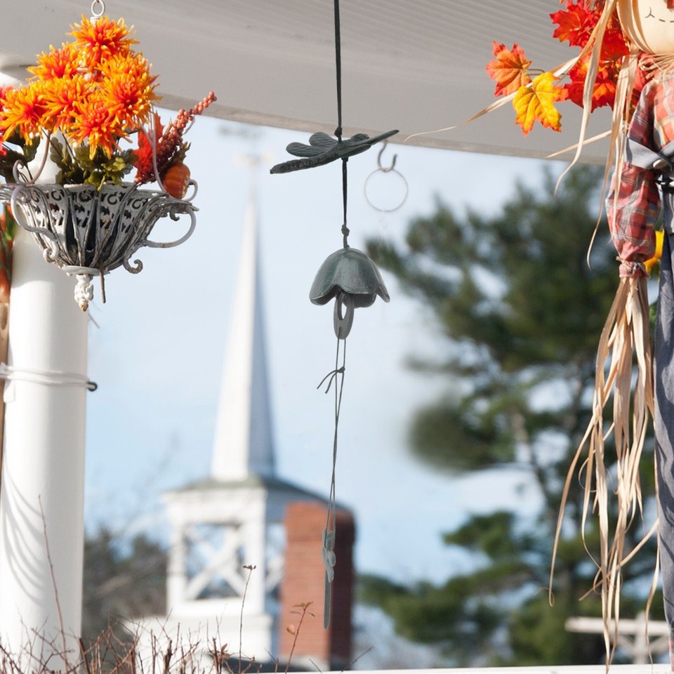 dragonfly wind chime Dragonfly Wind Chimes Outdoor Chimes Home | eBay ...