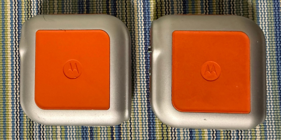 RARE 2 Working Motorola mp3 players w/radio M25 w/software cd and ...