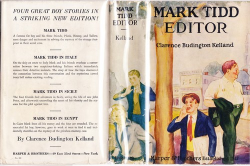 MARK TIDD EDITOR SCARCE 1917 Orig HB/DJ FINE-VF THICK Harper & Bros ...