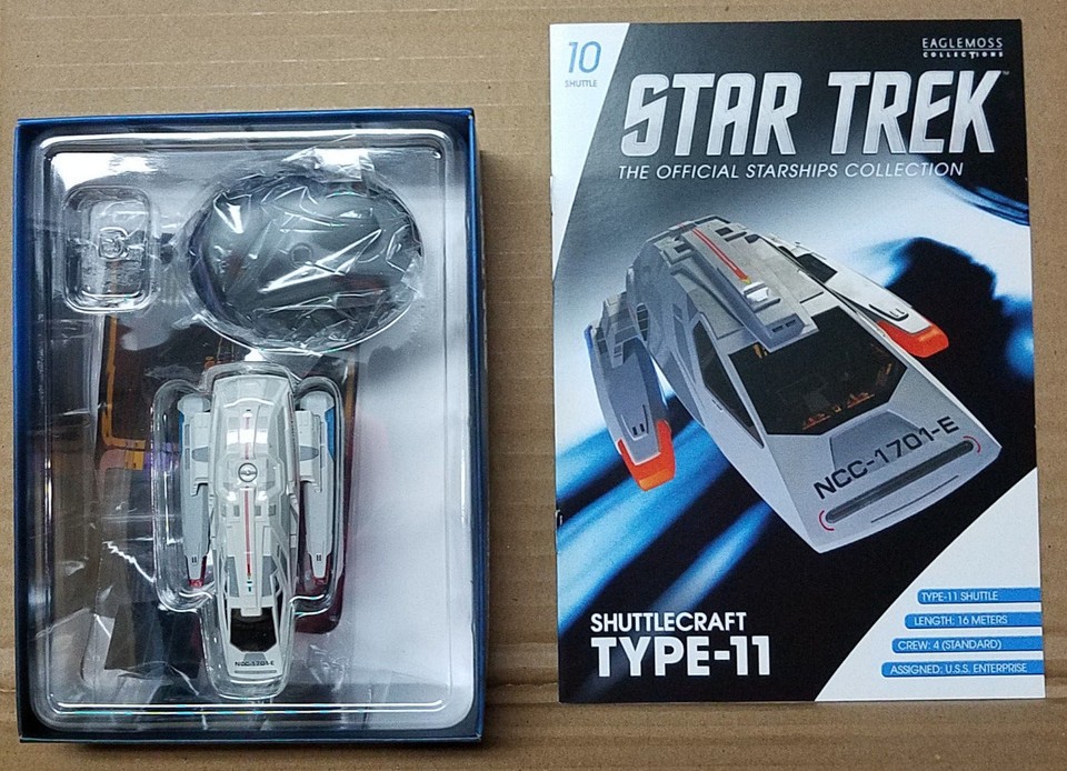 Star Trek Eaglemoss Collectible Starship Shuttle Shuttlecraft Your ...
