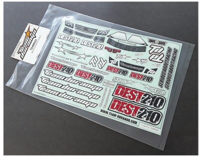 Team Durango TD490022 Decal DEST210R 1/10 2WD Off Road Stadium Truck ST ...