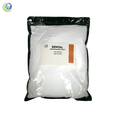 DENTAL LAB PLASTER CREAMY WHITE TYPE II REGULAR SET 3 Lbs. | eBay