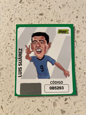 2021 Copa America Luis Suarez Sticker Uruguay | eBay