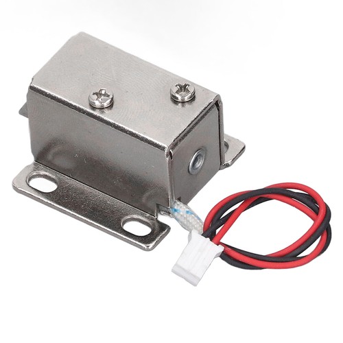 DC Electromagnetic Solenoid Lock 1.3A Strong Locking Force ...