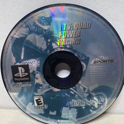 Sony PlayStation PS1 | ATV Quad Power Racing | Game Disc Only ...
