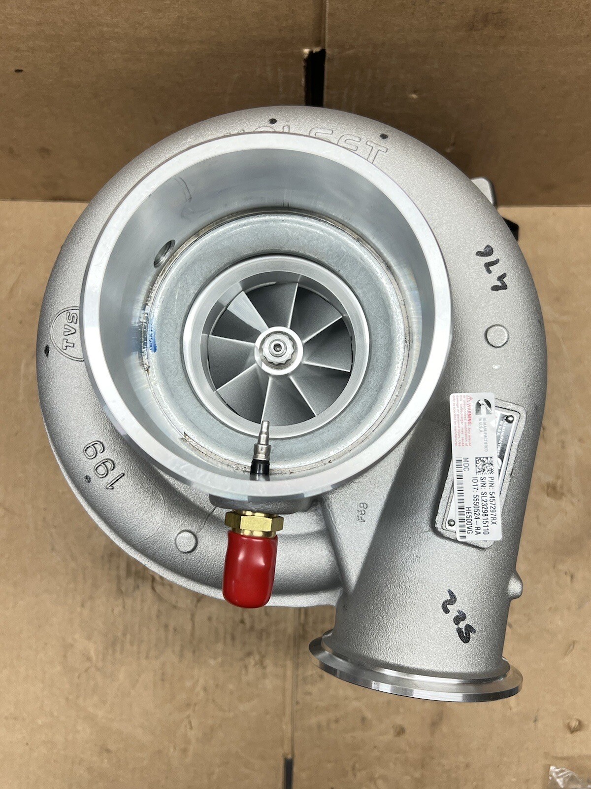 Holset HE561VE HE500VG VGT Turbocharger 5457297RX For Cummins ISX ...
