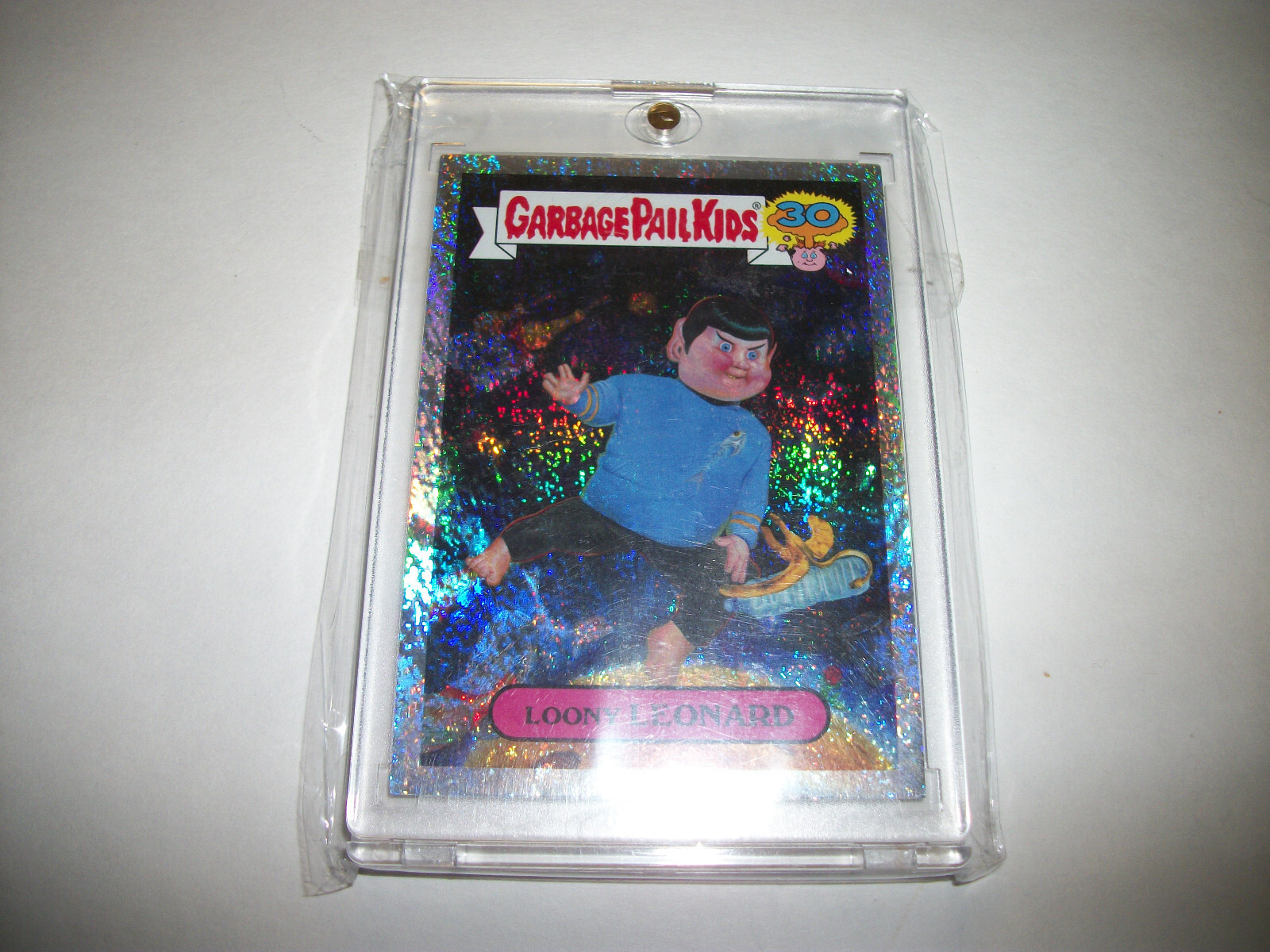 Garbage Pail kids GPK Rare Card LOONY LEONARD Star Trek Spock | eBay