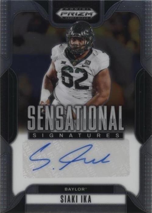 2025 Panini Prizm Draft Picks - Sensational Signatures Siaki Ika #SS ...