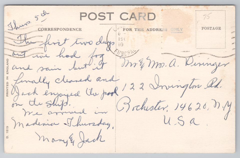 RMS Caronia Passinger Ship at Sea, Cunard Line, The Green Goddess ...