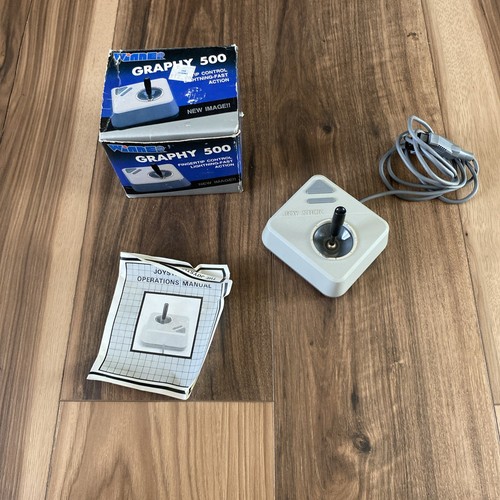 Vintage 1990'S Winner Joystick Graphs 500 for IBM PC GAME W/BOX MANUAL ...