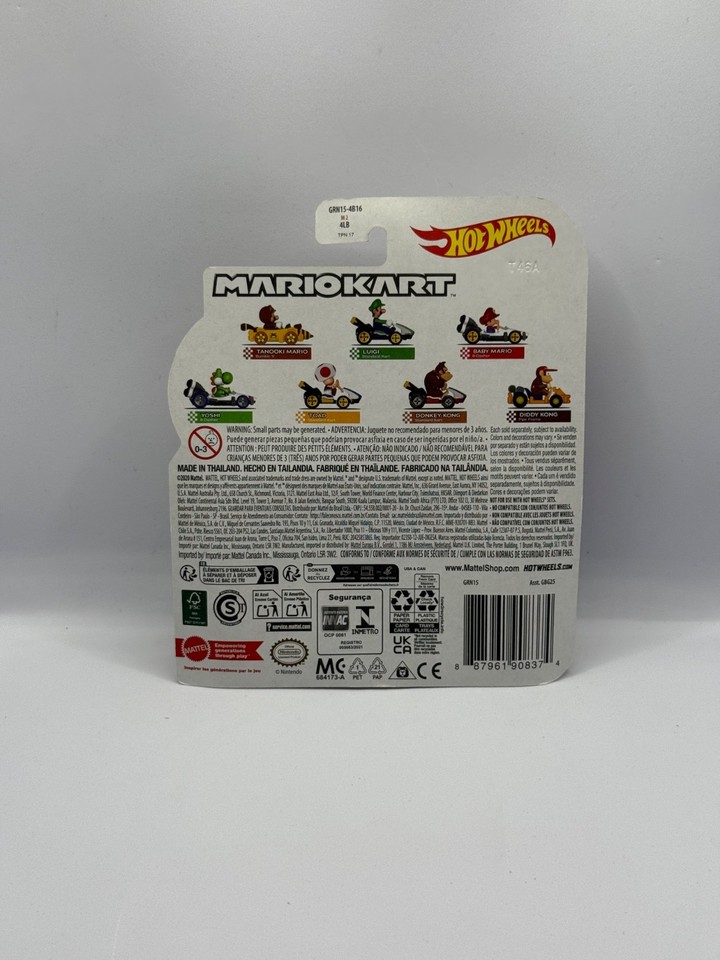 Hot Wheels Mario Kart Diddy Kong Pipe Frame | eBay