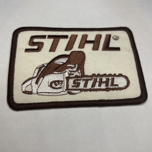 Iron Sew On Patch - Stihl Chainsaw BgK | eBay