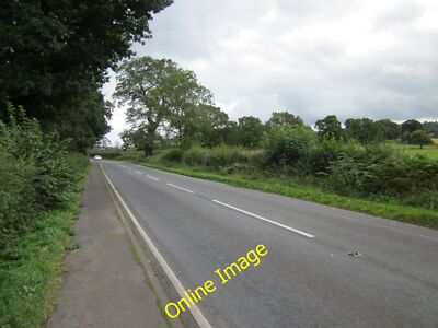 Photo 6x4 The A534 (Nantwich Road) near Broxton Fullers Moor The A534 ...