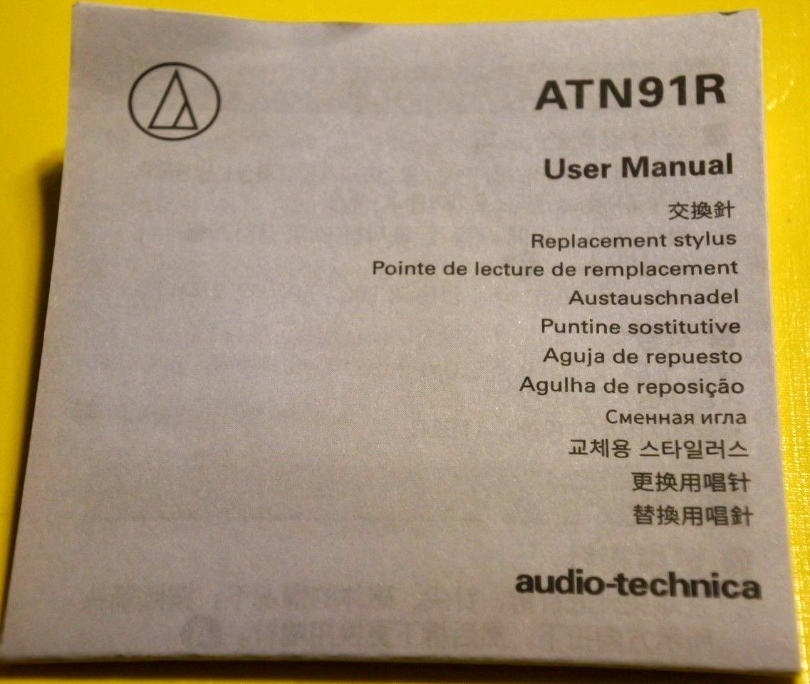 Genuine RED Audio Technica Stylus for AT-LP3 , ATLP3 AT91 ATN91R AT91R ...