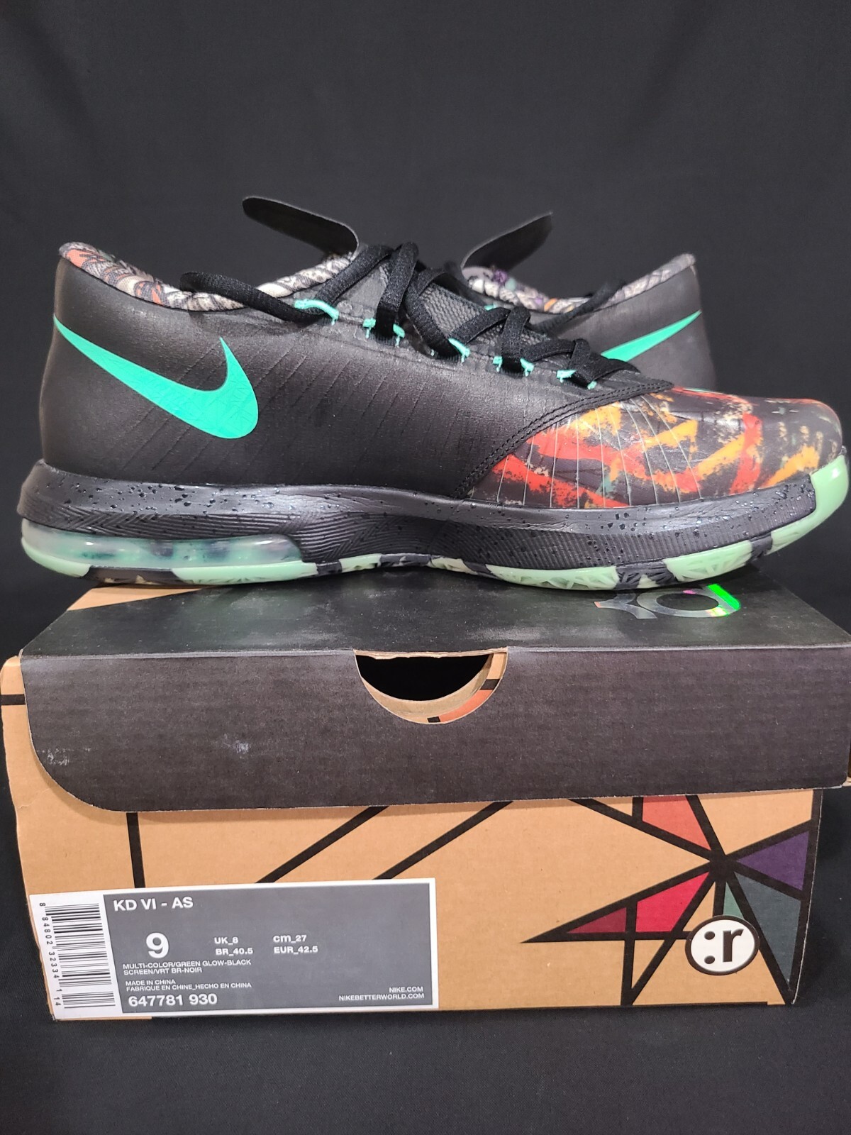 Nike KD 6 Gumbo League ASG All-Star Game Size 9 | eBay