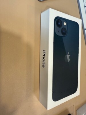 Apple iPhone 13 Midnight 128 GB EMPTY BOX ONLY | eBay